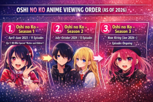 The ULTIMATE Oshi no Ko Watch Order Guide for 2026! - Ultimate Japanese ...